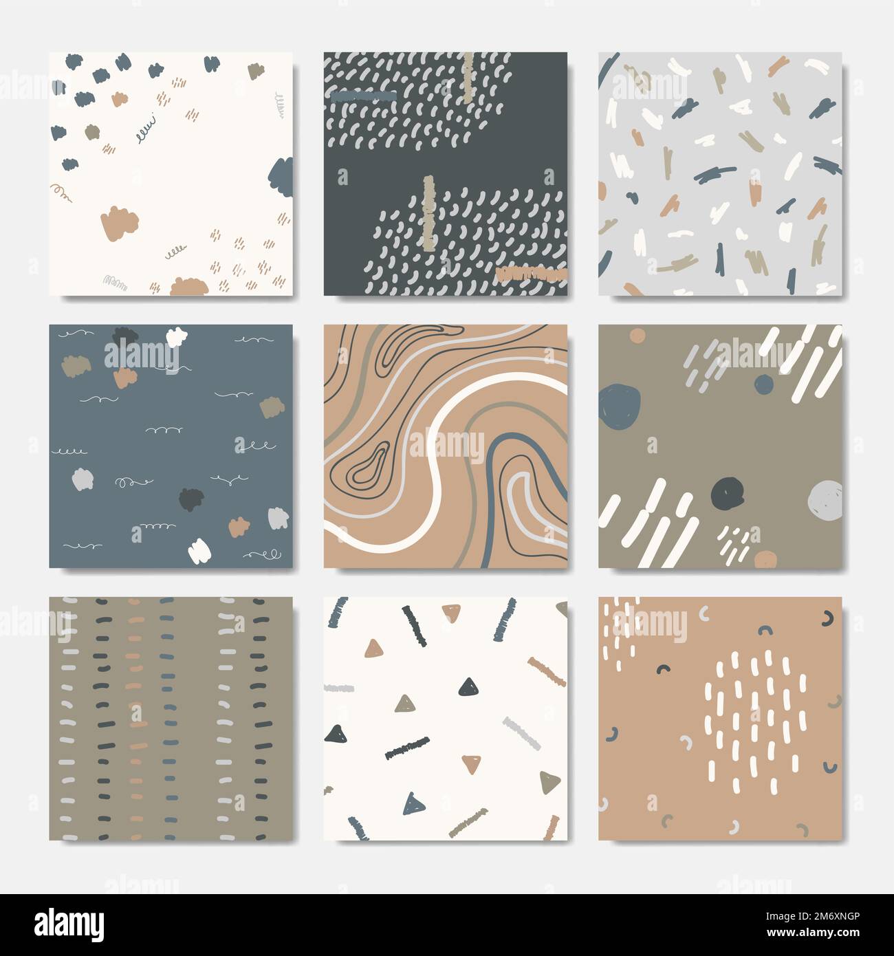 Patterned playful design backgrounds vector Stock Vector Image & Art ...