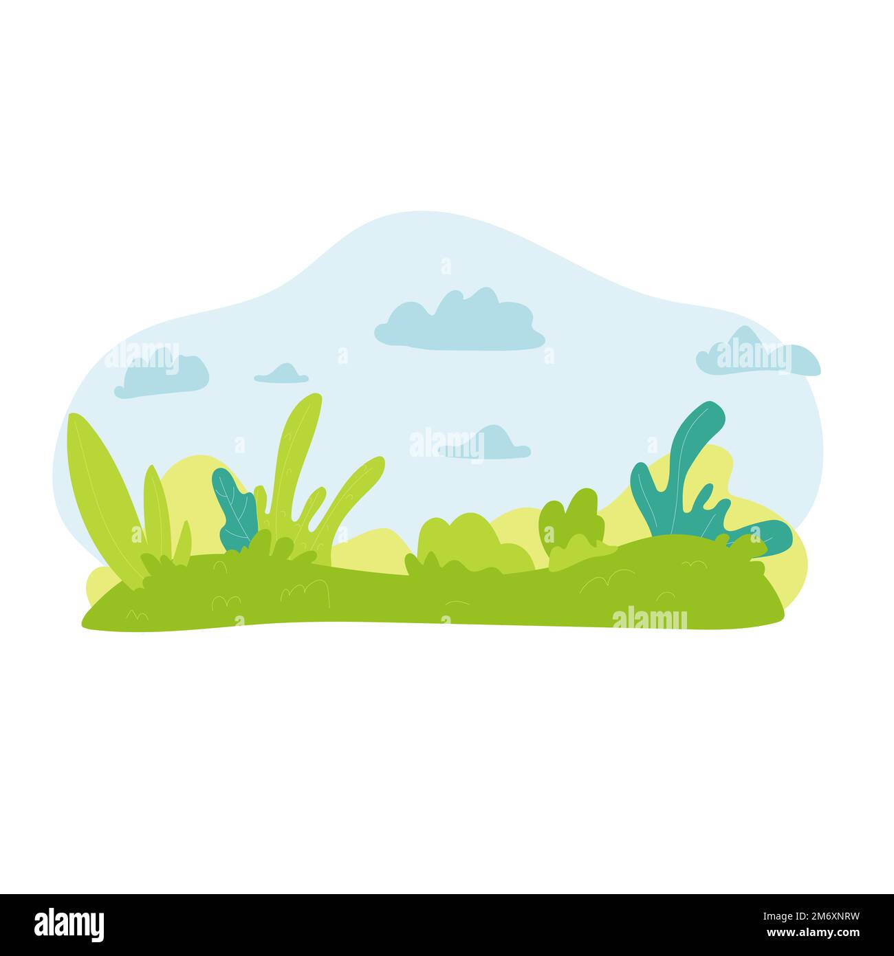 Beautiful scene of nature with sun rising over mountrain in the morning ...