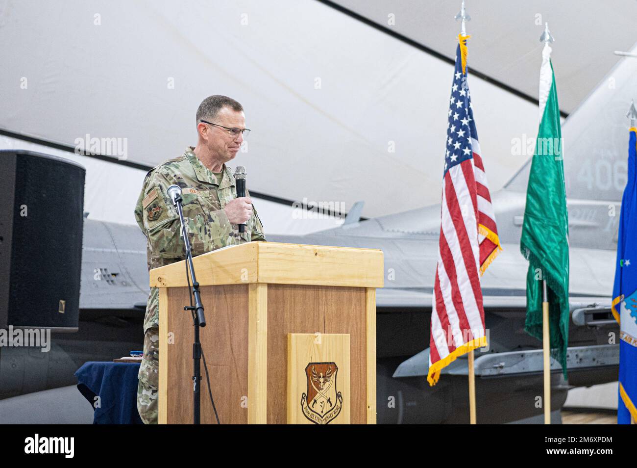 U.S. Air Force Lt. Gen. Gregory M. Guillot, commander, Ninth Air Force ...