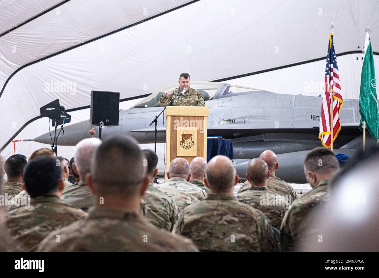 U.S. Air Force Brig. Gen. William Betts, incoming commander of the ...