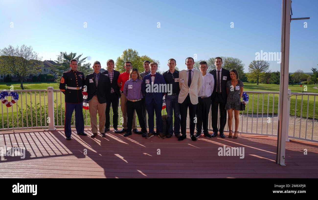 U.S. Marine Corps Gunnery Sgt. Cameron McNeill, a career recruiter and ...