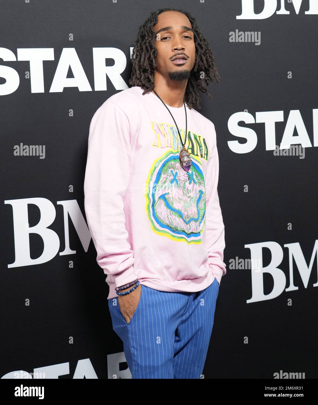 Los Angeles, USA. 05th Jan, 2023. Kimani Tosh arrives at the Starz "BMF ...