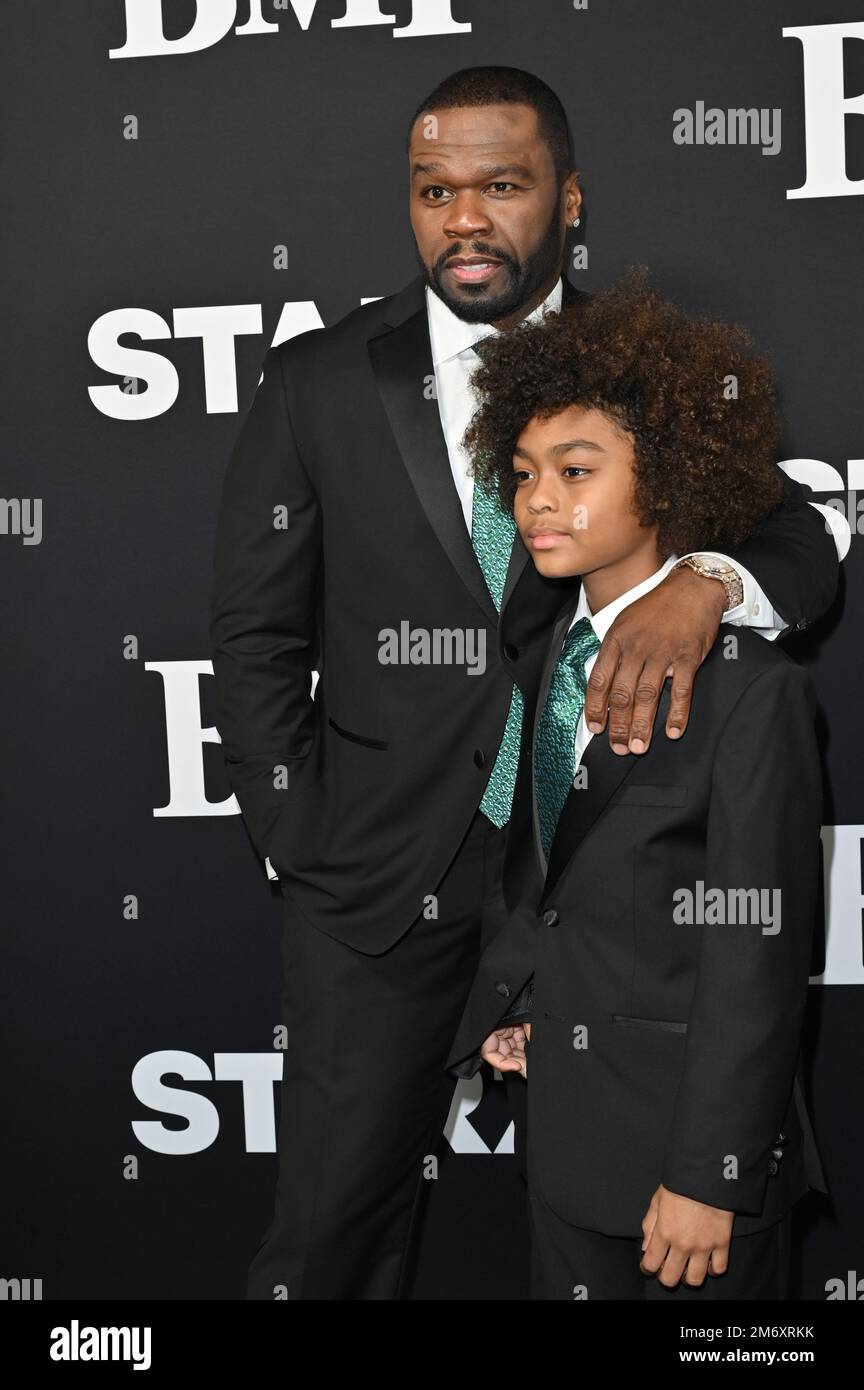 Los Angeles, USA. 05th Jan, 2023. Curtis (50 Cent) Jackson & Sire Jackson at the season 2 ...