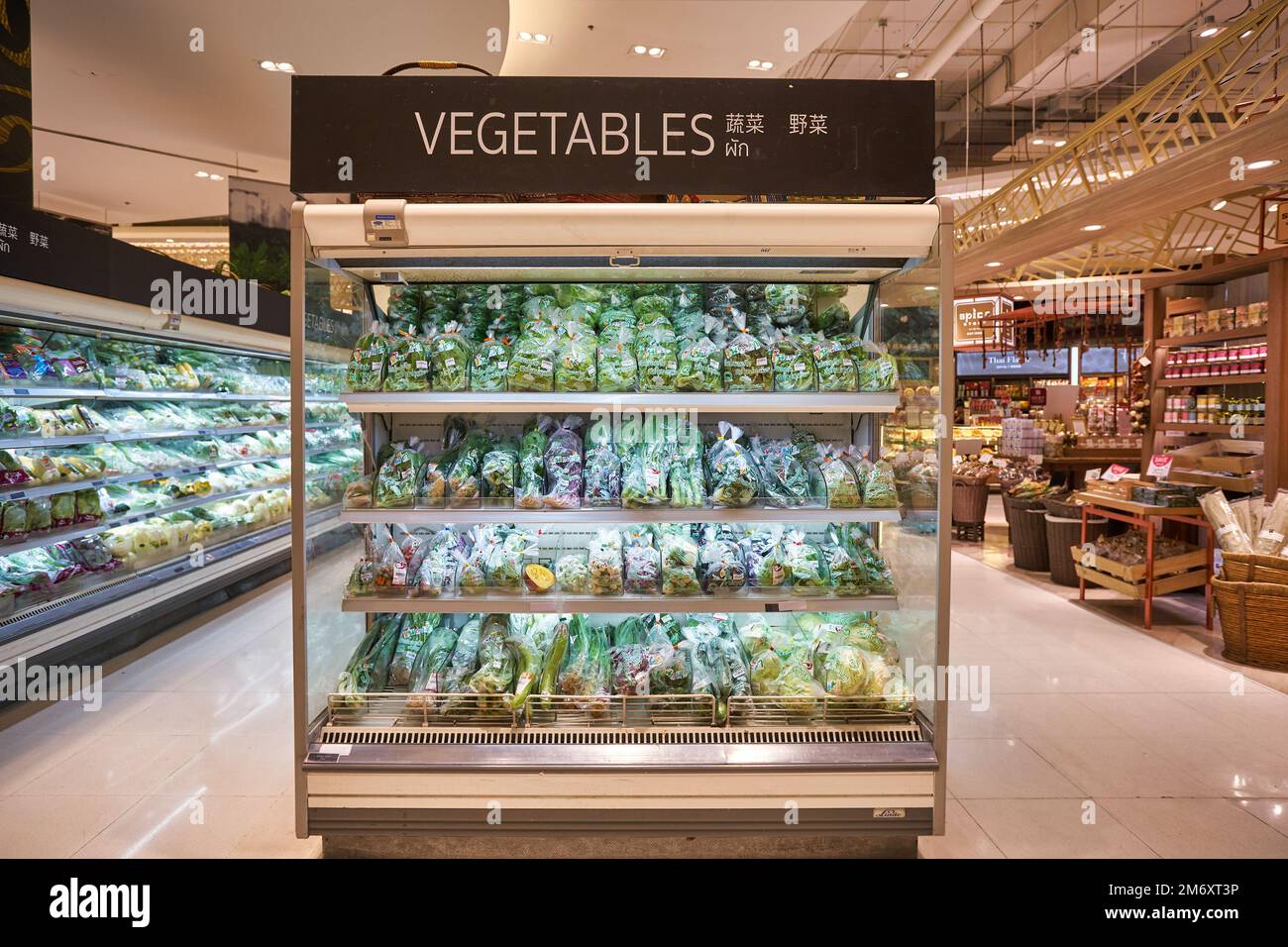 BANGKOK, THAILAND - CIRCA JANUARY, 2020: interior shot of Gourmet ...