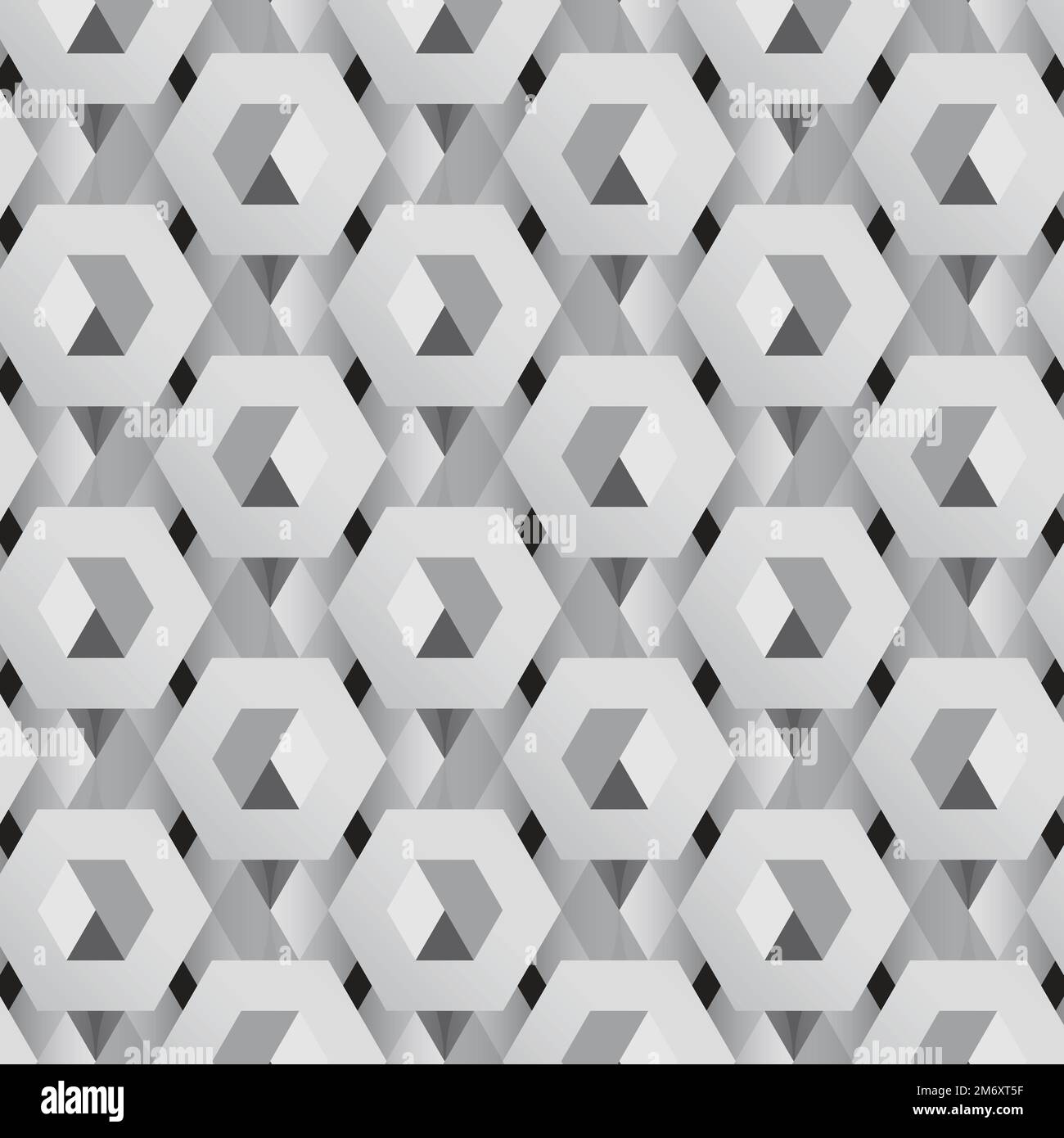 3D gray hexagonal patterned background vector Stock Vector Image & Art ...