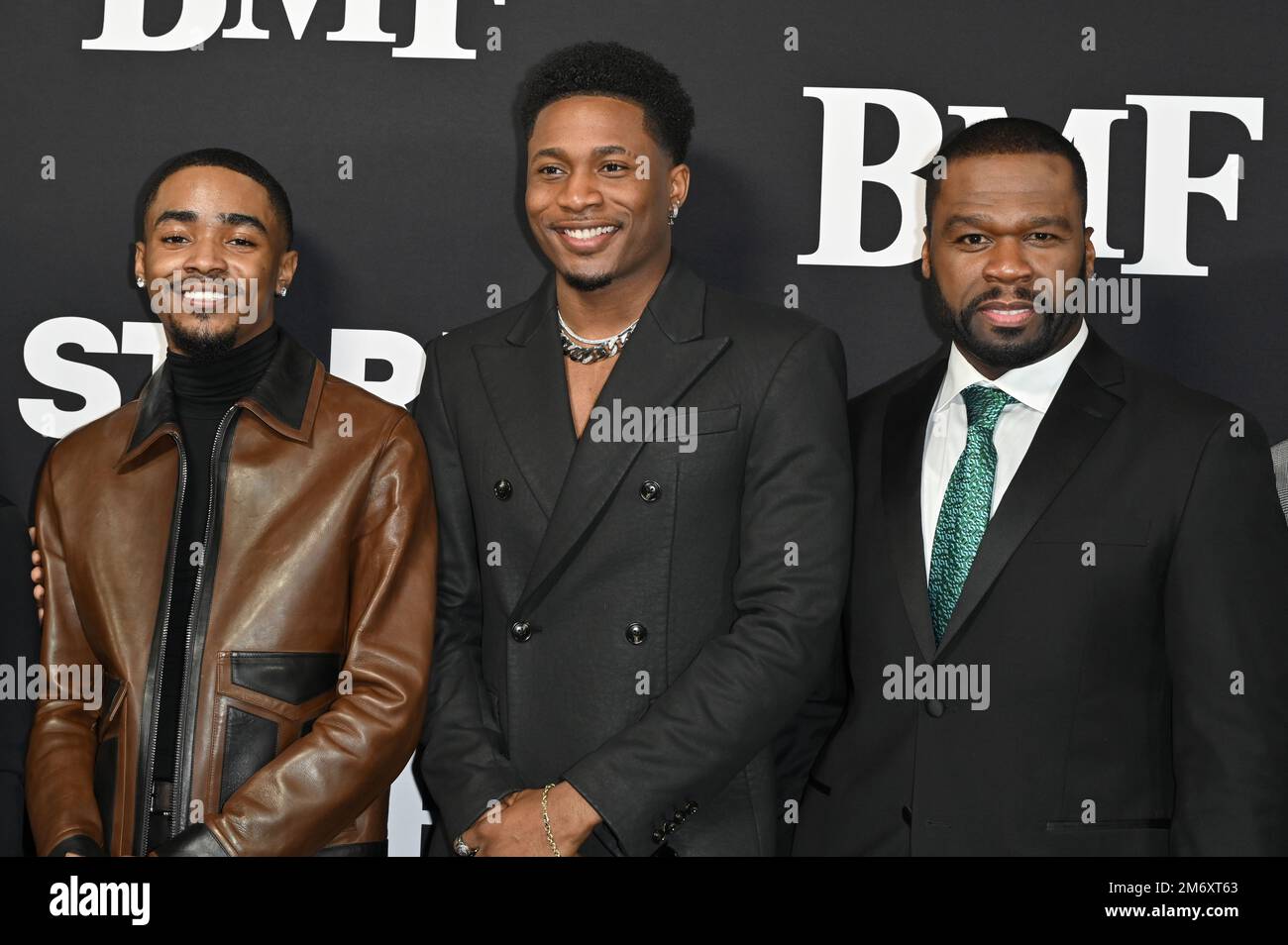 Los Angeles, USA. 05th Jan, 2023. Myles Truitt, Da'Vinchi & Curtis (50 ...