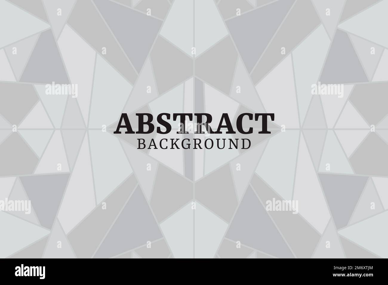 Gray abstract geometric background vector Stock Vector Image & Art - Alamy