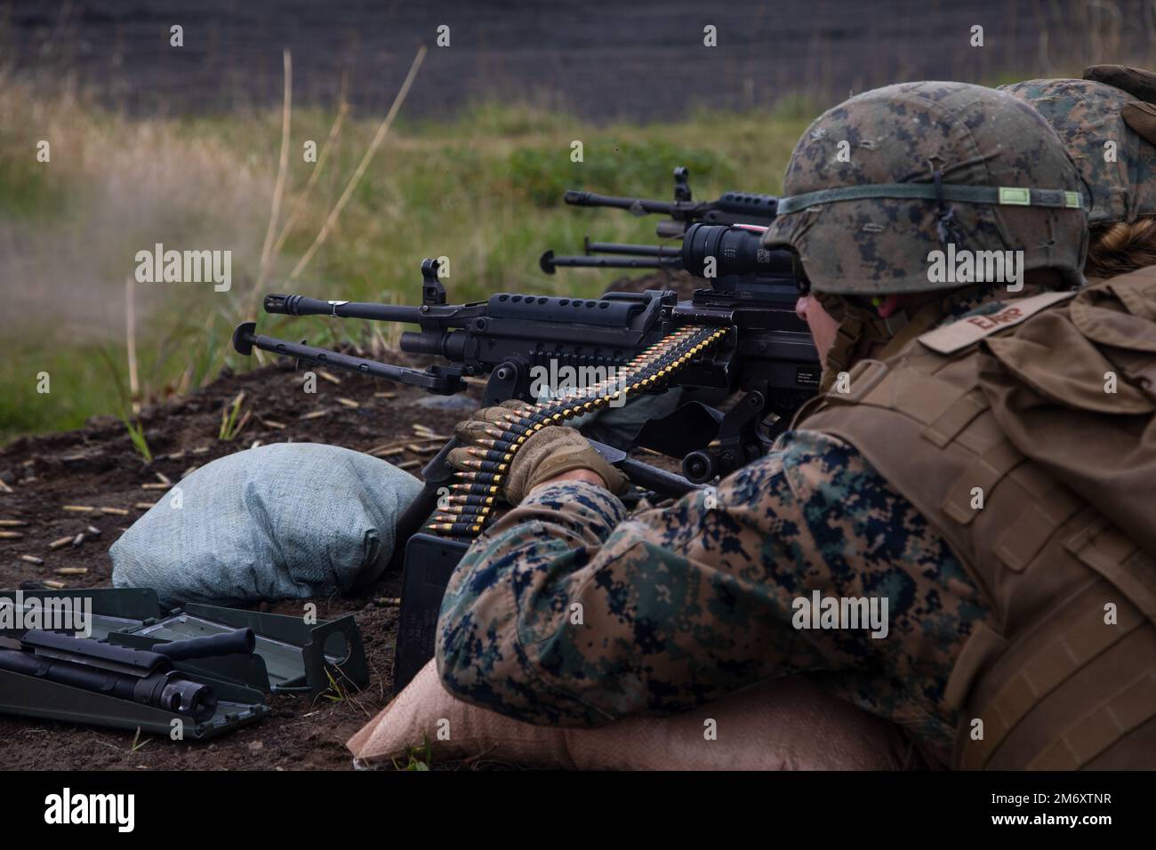 U.S. Marine Corps Cpl. Jared Earp a combat engineer with Marine Wing ...