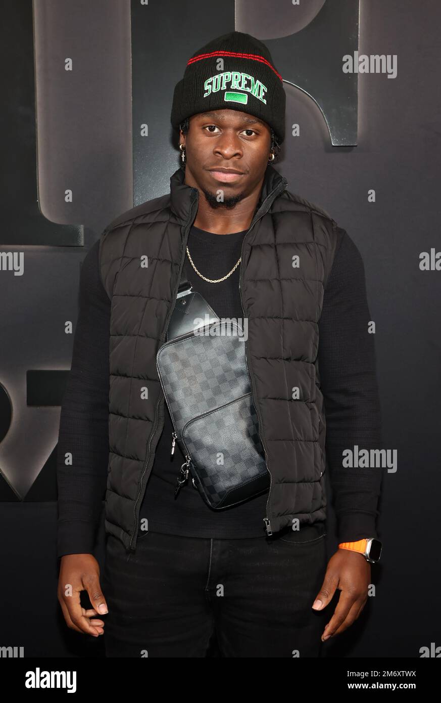 Hollywood, California 5 January 2022 - - Tre Rountree. Premiere Of ...