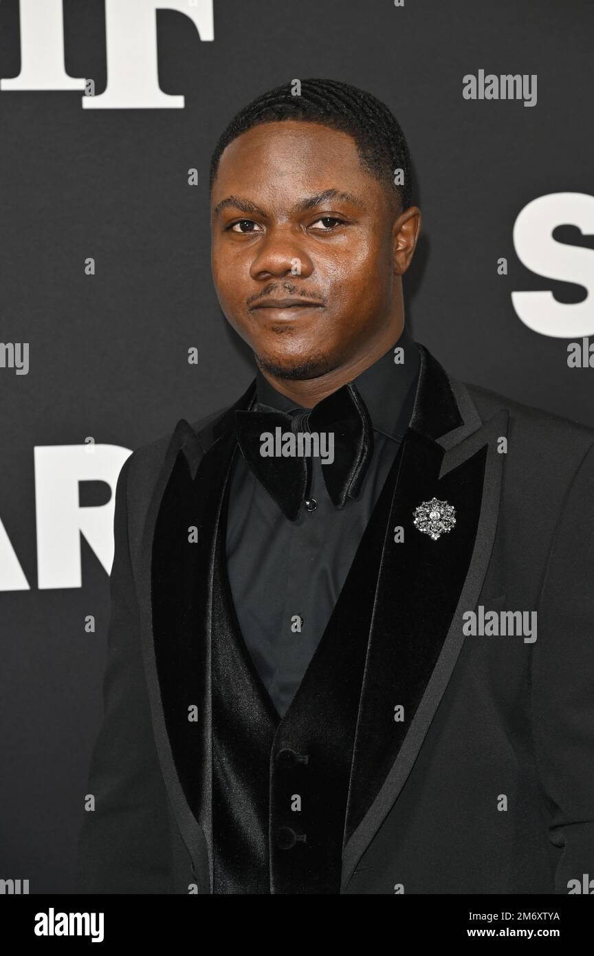 Los Angeles, USA. 05th Jan, 2023. Yusef Thomas at the season 2 premiere ...