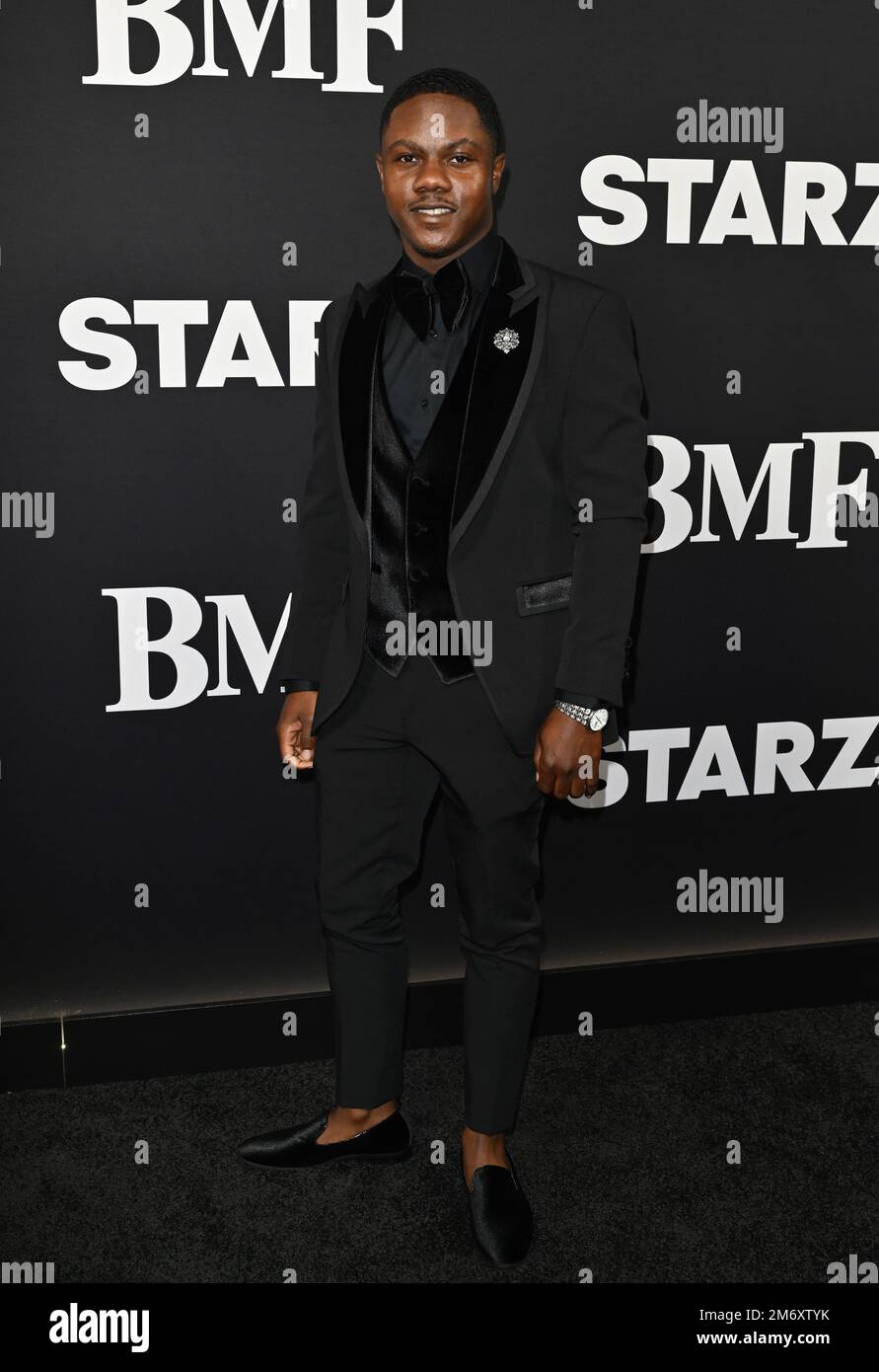 Los Angeles, USA. 05th Jan, 2023. Yusef Thomas at the season 2 premiere ...