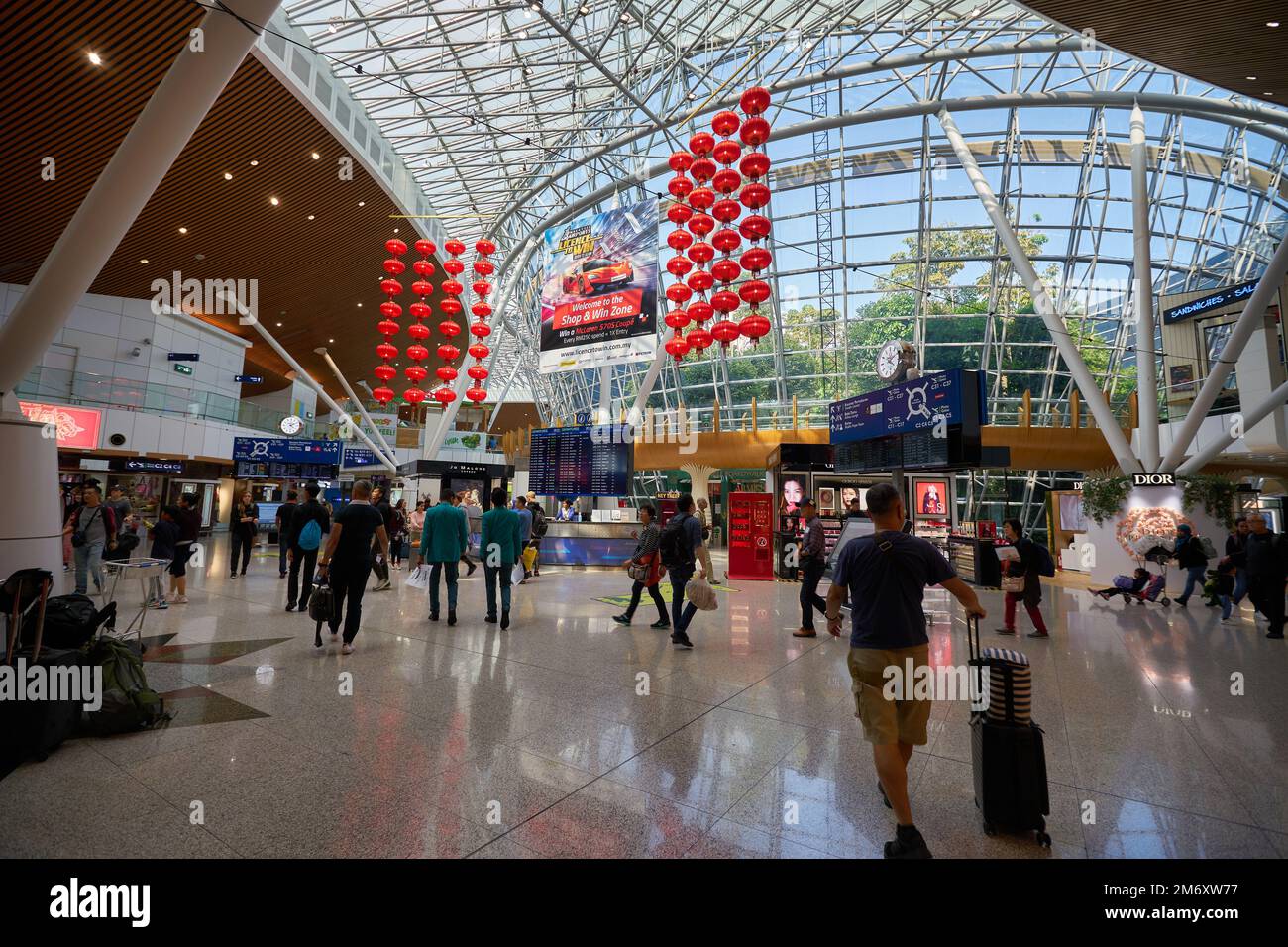 KUALA LUMPUR, MALAYSIA - CIRCA JANUARY, 2020: interior shot of Kuala ...
