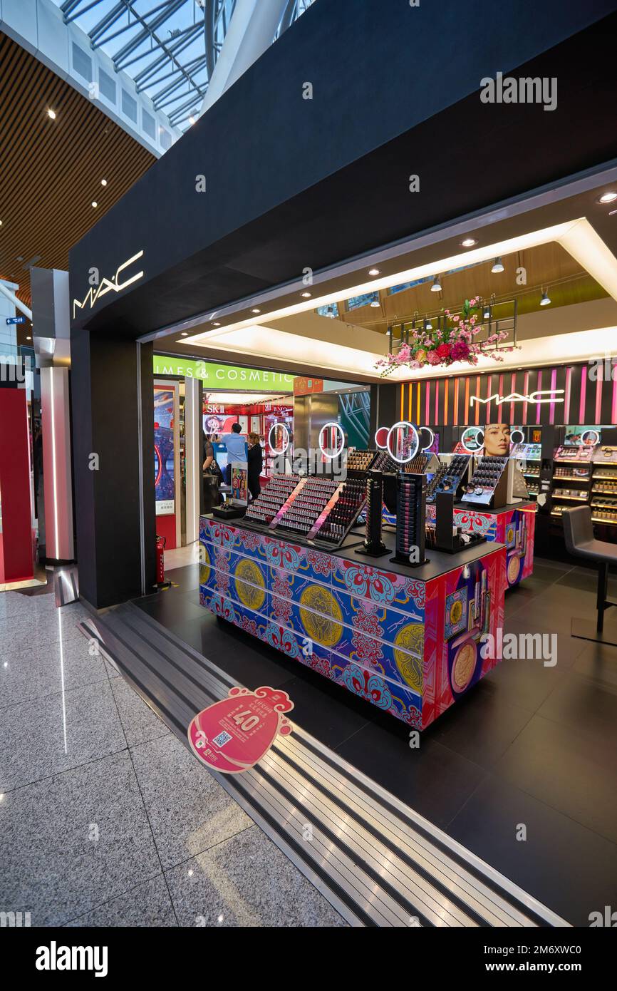 KUALA LUMPUR, MALAYSIA - CIRCA JANUARY, 2020: MAC make-up products ...