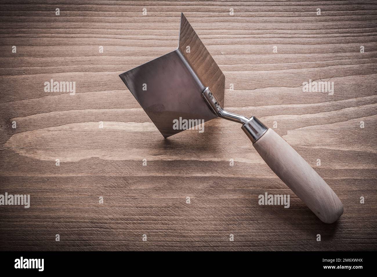 hand angle former with wooden handle Stock Photo - Alamy