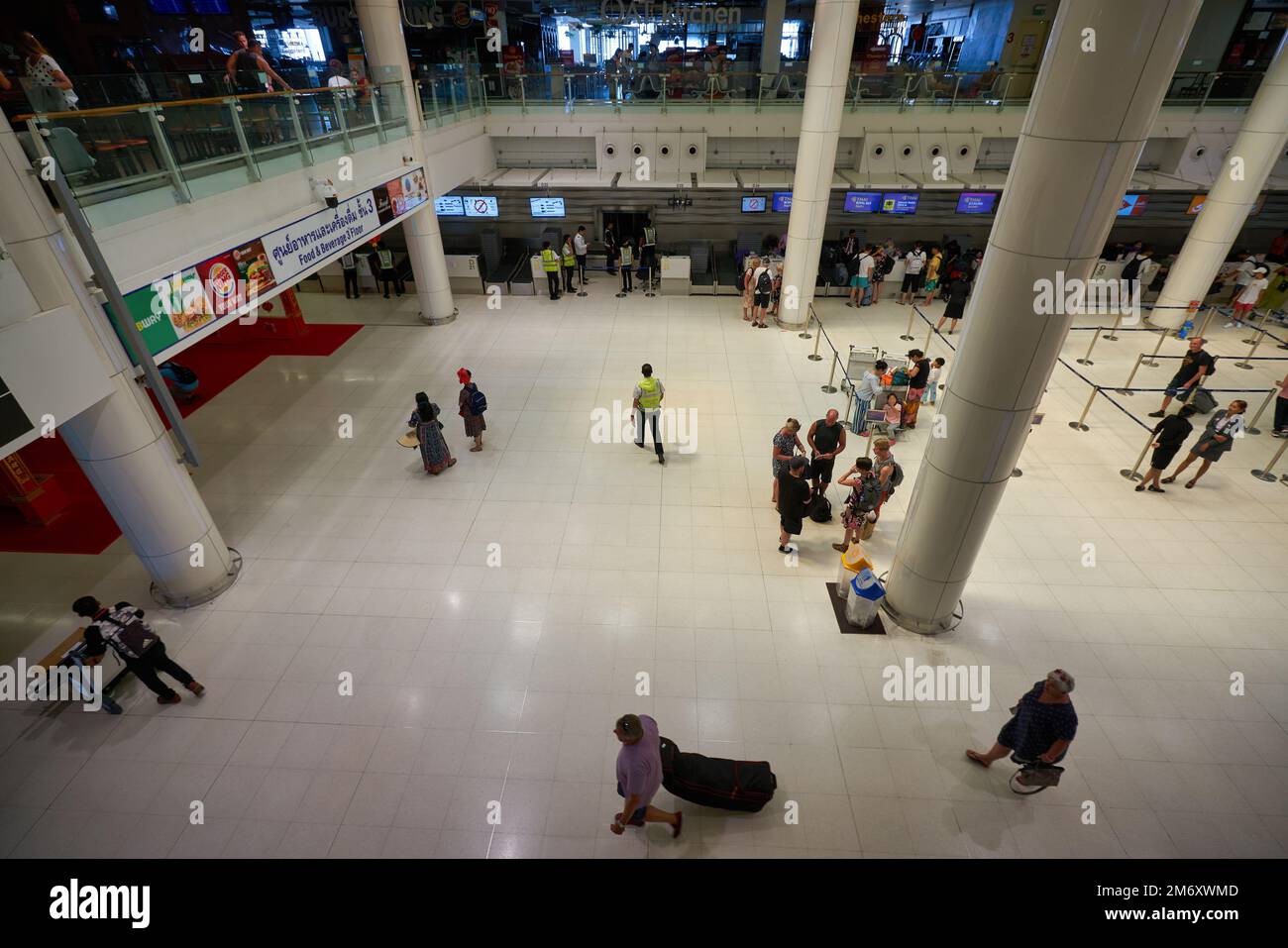 PHUKET, THAILAND - CIRCA JANUARY, 2020: check in area in Phuket ...