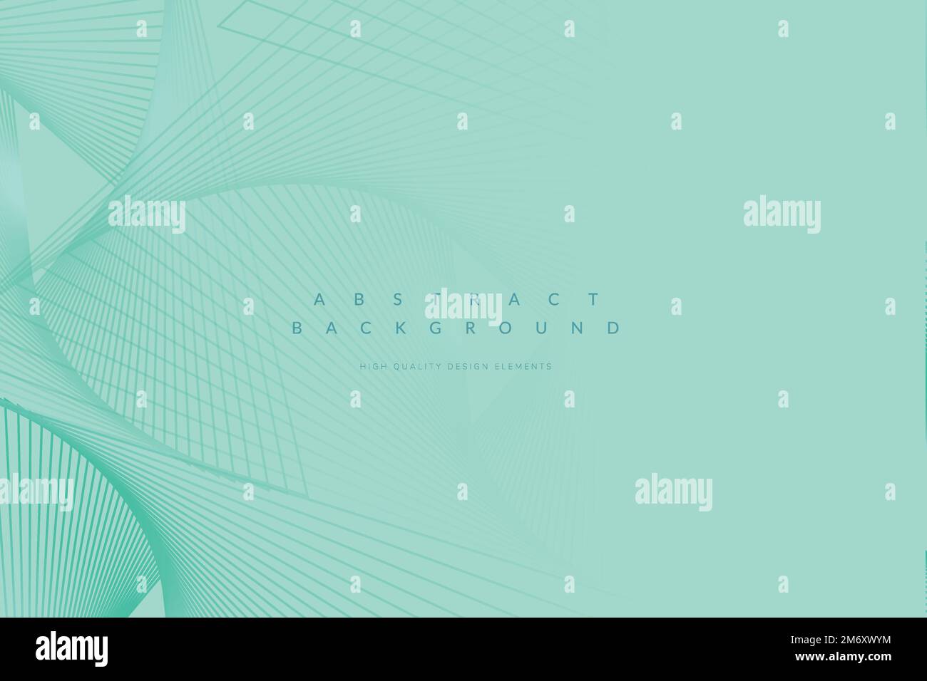 Abstract geometric patterned mint green background vector Stock Vector ...