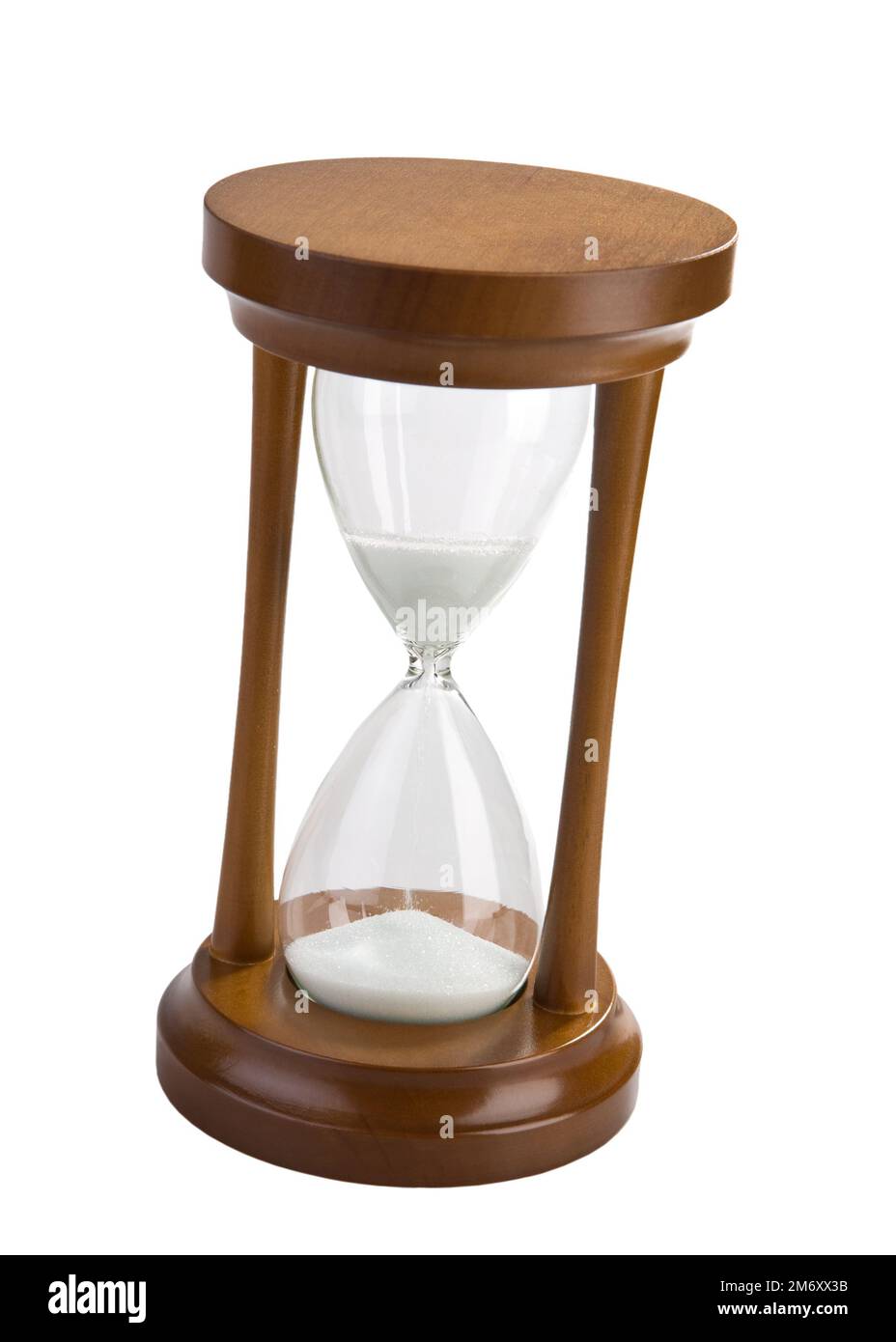 Sand clock time lapse hourglass Cut Out Stock Images & Pictures - Alamy
