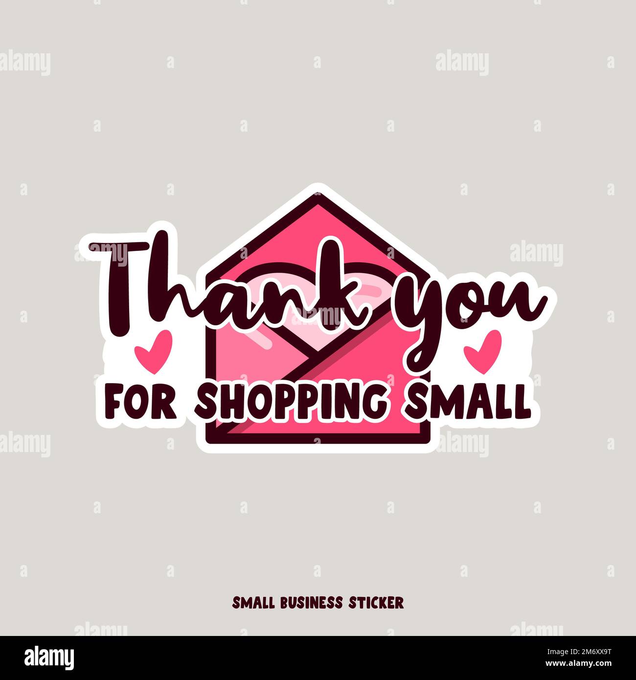 Creative logo for small business owners. thank you for shopping small ...