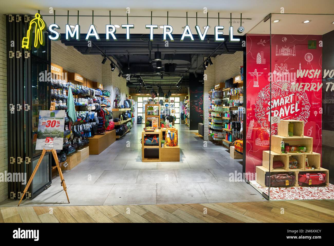 BANGKOK, THAILAND - CIRCA JANUARY, 2020: assorted goods displayed at ...