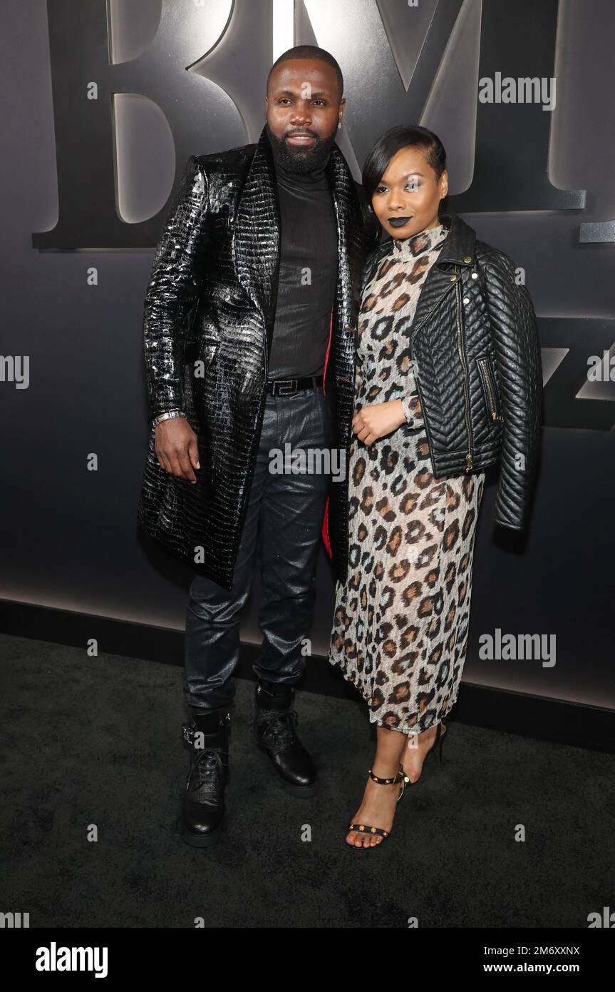 Hollywood, CA, USA on January 5, 2023. Rayan Lawrence, Chyna Layne, at ...
