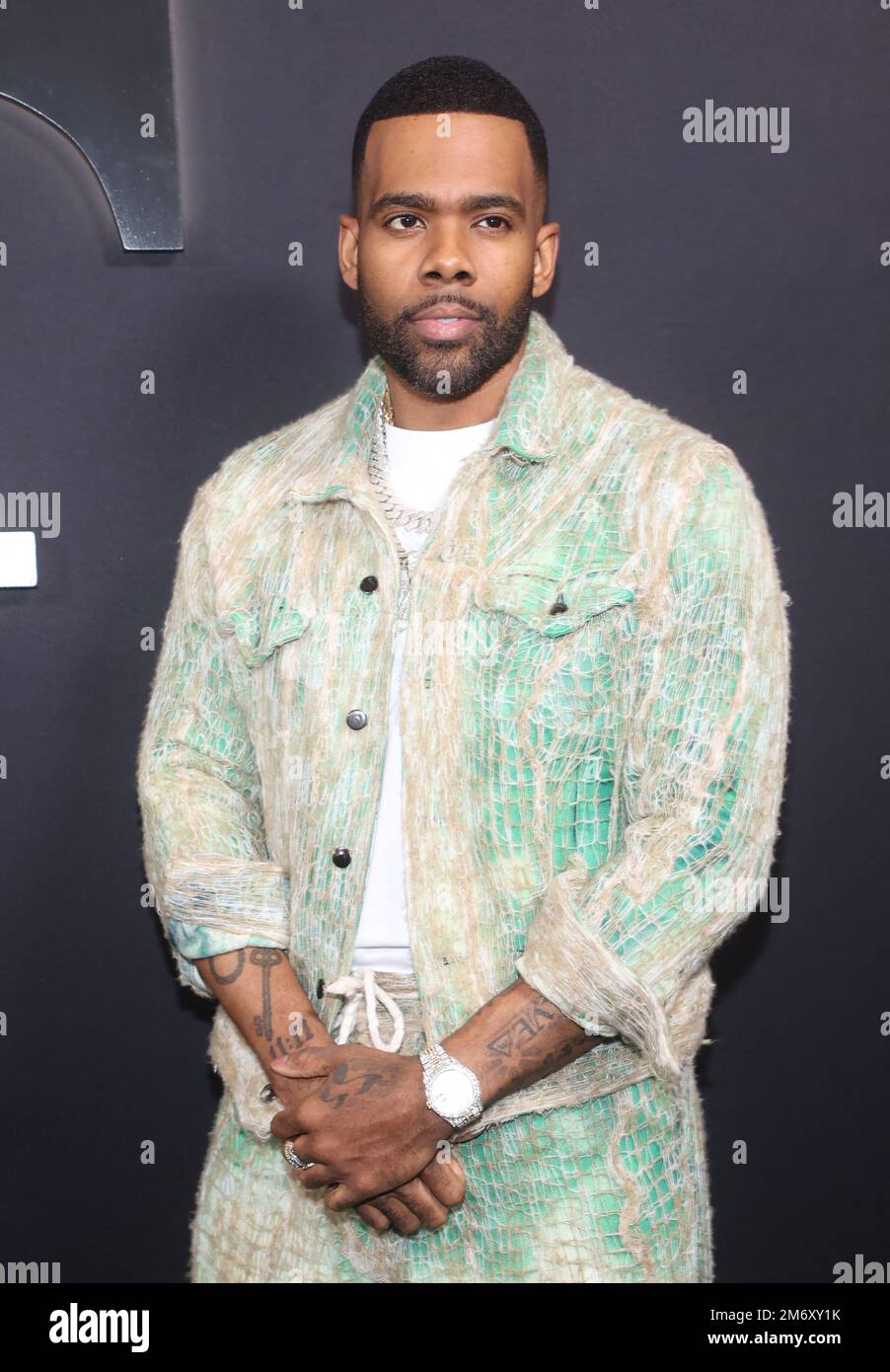 Hollywood, CA, USA on January 5, 2023. Mario, at Premiere Of Starz "BMF ...