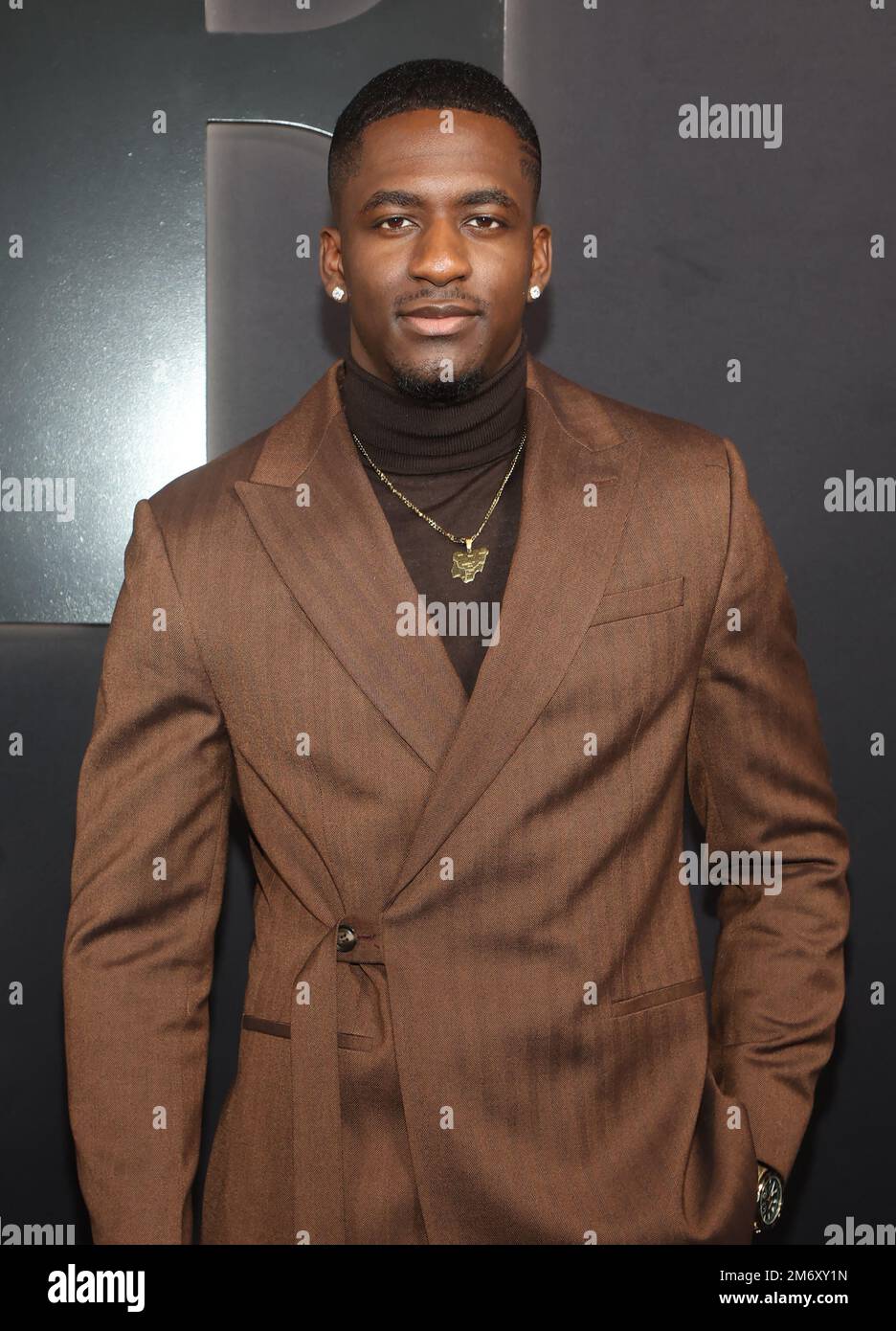 Hollywood, CA, USA on January 5, 2023. Shalom C. Obiago, at Premiere Of ...