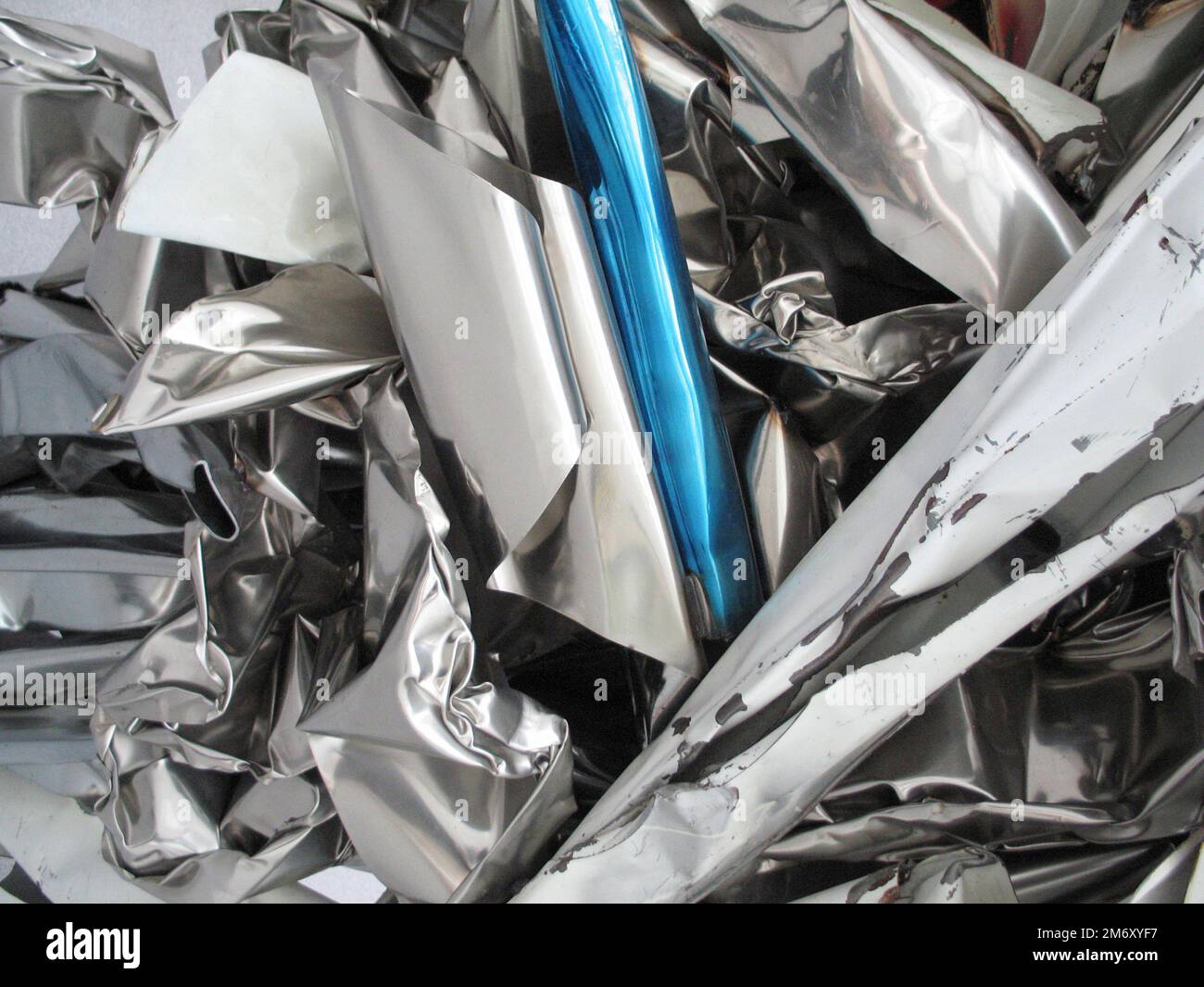 Different scrap metal Stock Photo - Alamy