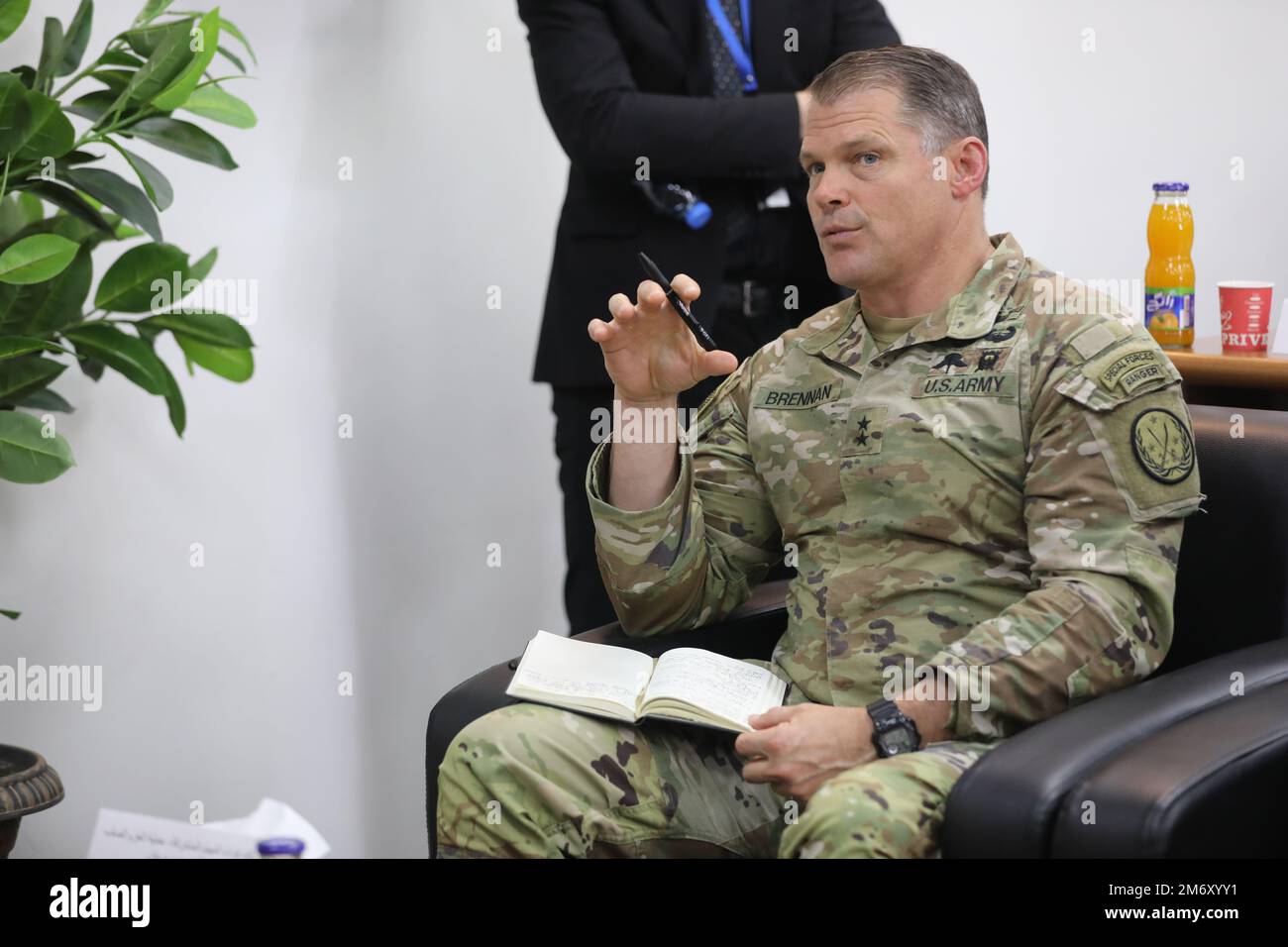 Maj. Gen. John Brennan, the commander of Combined Joint Task Force ...