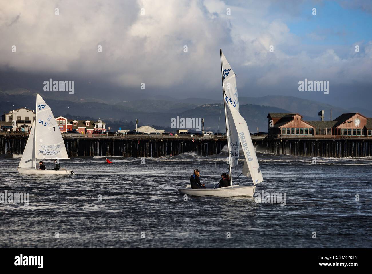 Santa Barbara, California, U.S.A. 6th Jan, 2023. Sailboat enthusiasts ...