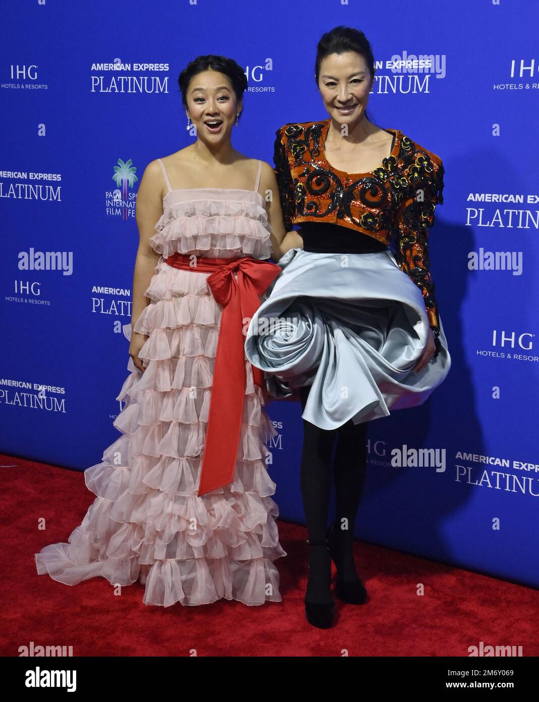 Stephanie hsu michelle yeoh hi-res stock photography and images - Alamy