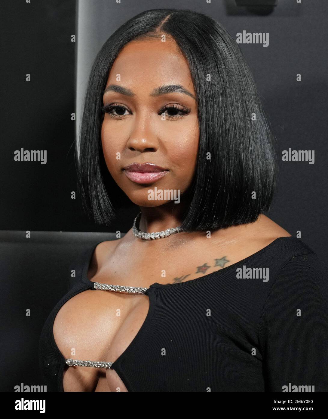 Los Angeles, USA. 05th Jan, 2023. Caresha Brownlee arrives at the Starz ...