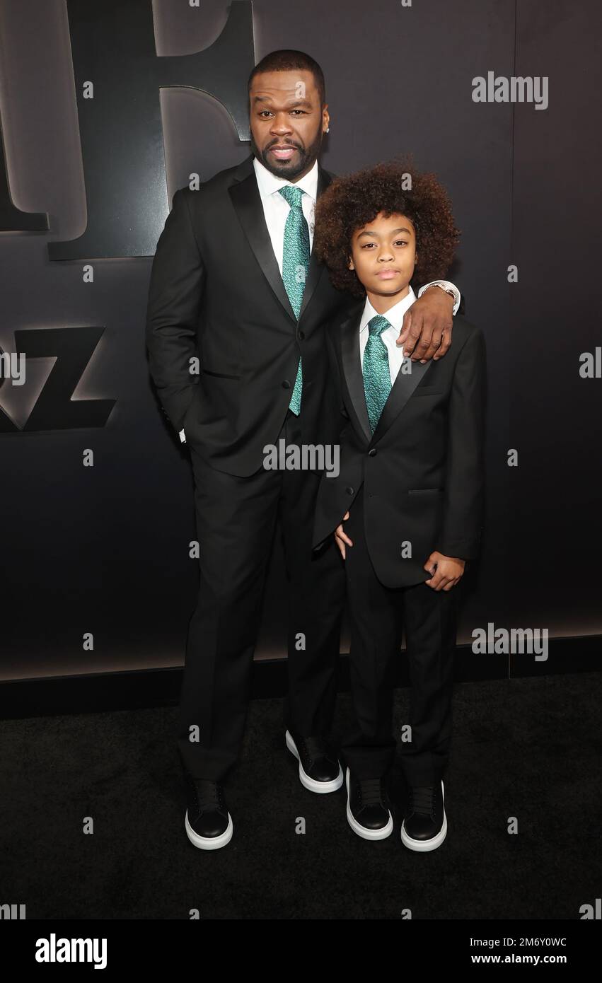 Hollywood, California 5 January 2022 - - Curtis "50 Cent" Jackson, Sire ...