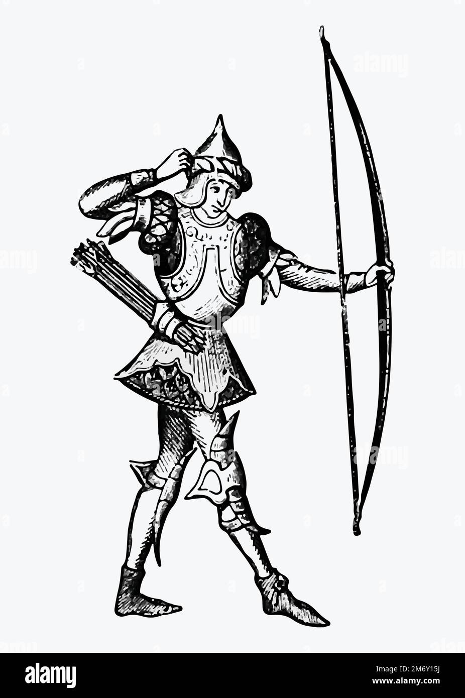 Archer historical Stock Vector Images - Alamy