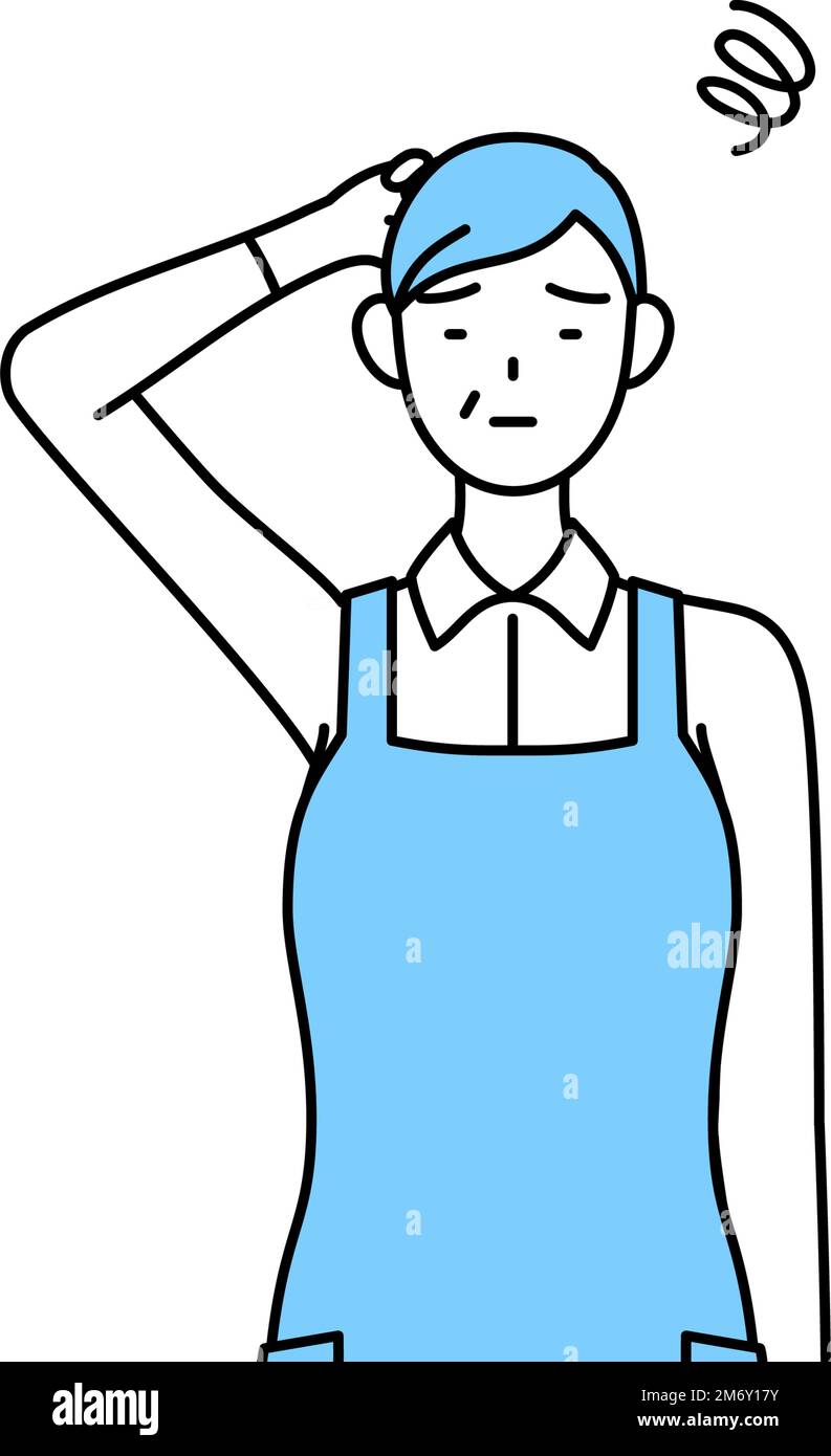 Supermarket worker sad hi-res stock photography and images - Alamy