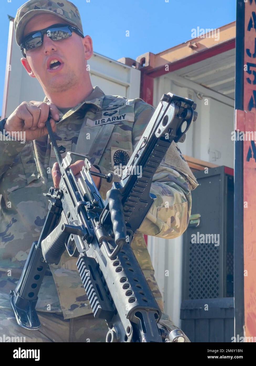U.S. Army Staff Sgt. Ryan Kaiser with 3rd Armored Brigade Combat Team ...
