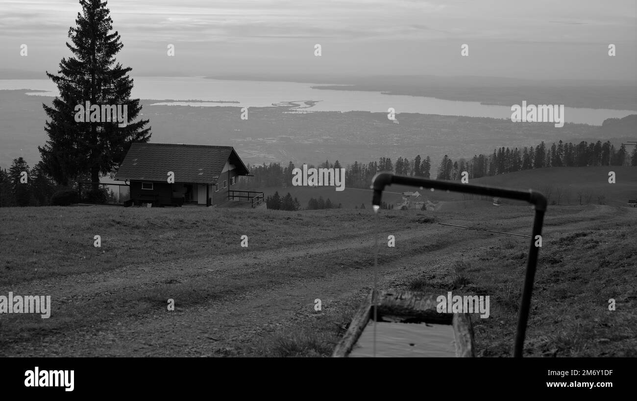 Long exposure bokeh effect Black and White Stock Photos & Images - Alamy