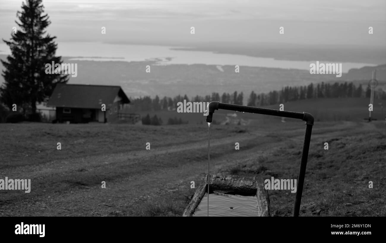 Long exposure bokeh effect Black and White Stock Photos & Images - Alamy