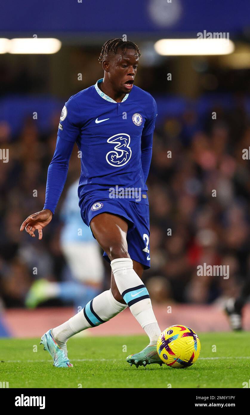 London, England, 5th January 2023. Denis Zakaria of Chelsea during the ...