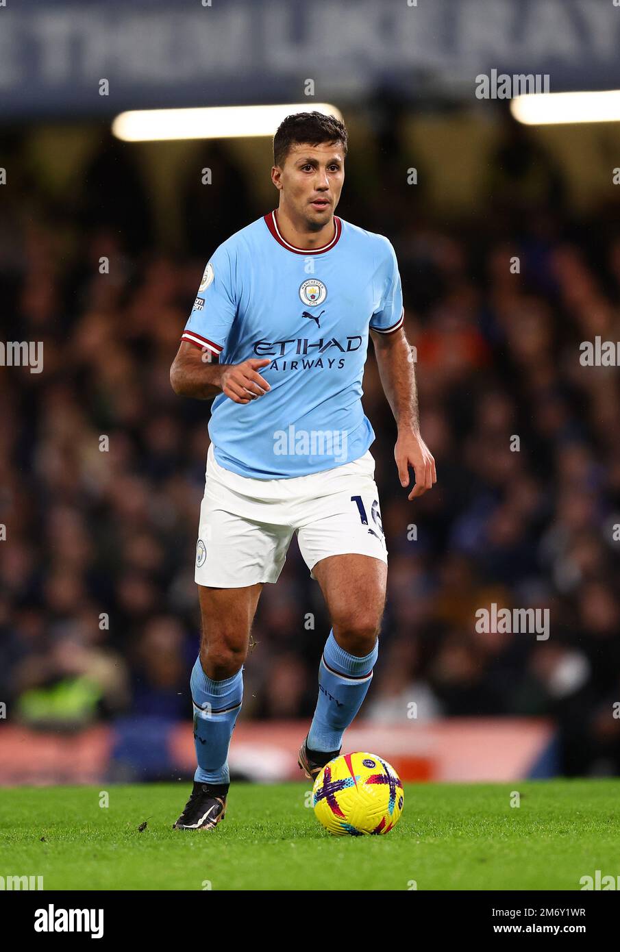 London, England, 5th January 2023. Rodri of Manchester City during the ...