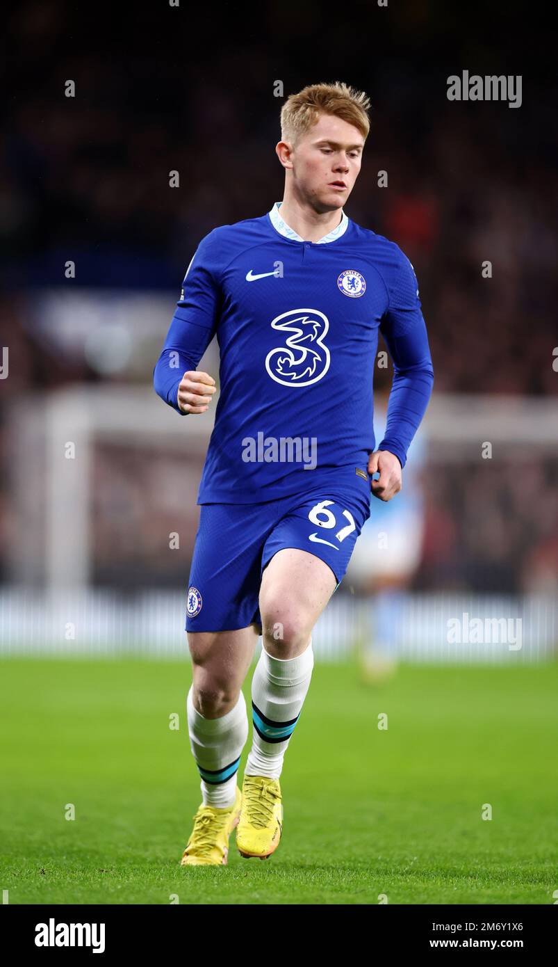 London, England, 5th January 2023. Lewis Hall of Chelsea during the ...