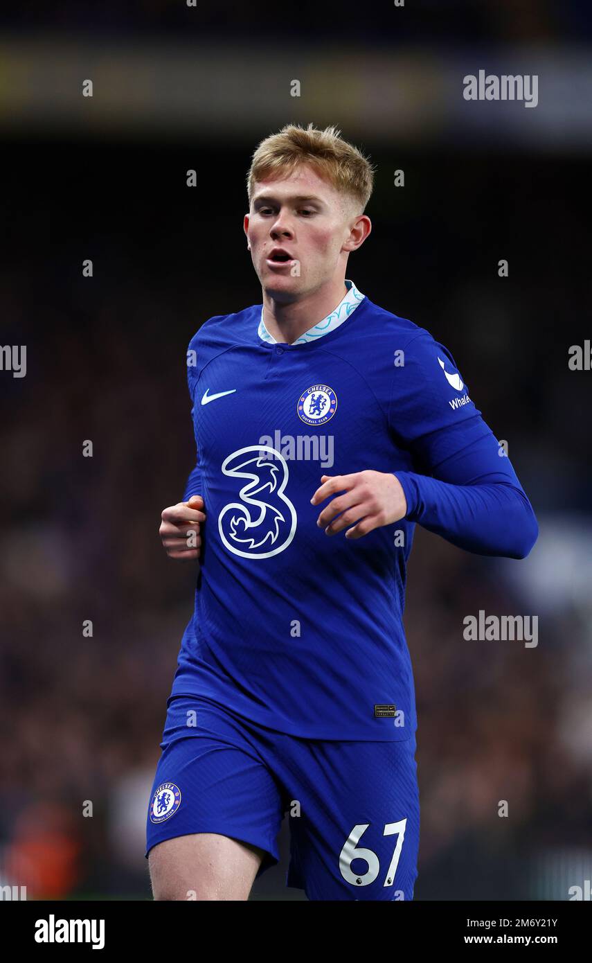 London, England, 5th January 2023. Lewis Hall of Chelsea during the ...