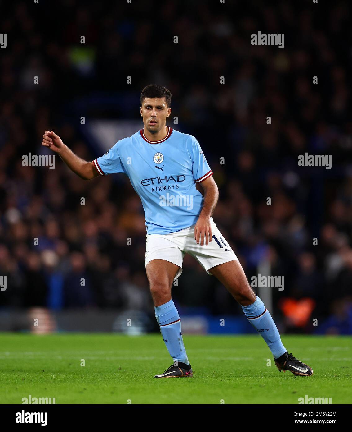 London, England, 5th January 2023. Rodri of Manchester City during the ...