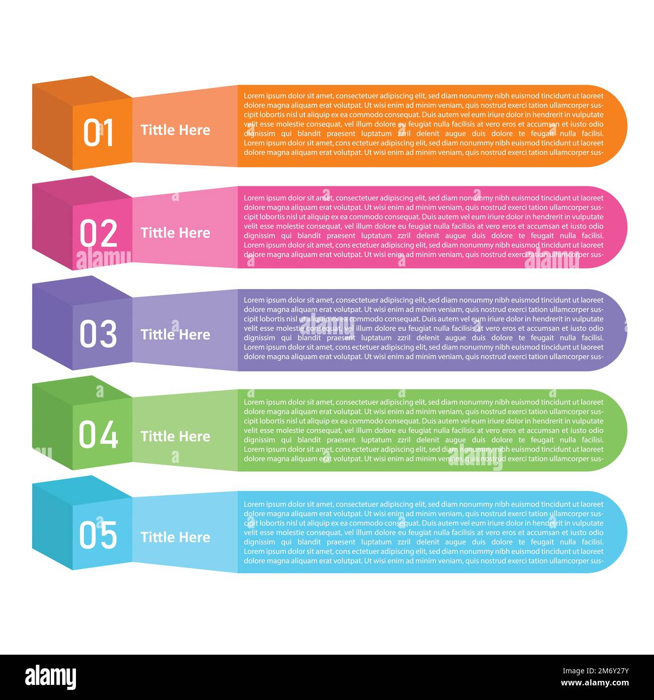 Presentation infographic product information Cut Out Stock Images ...