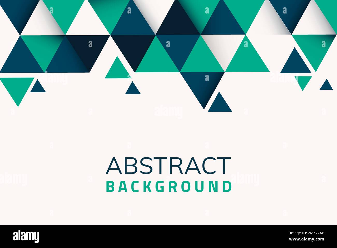 Abstract blue and green geometric background vector Stock Vector Image ...