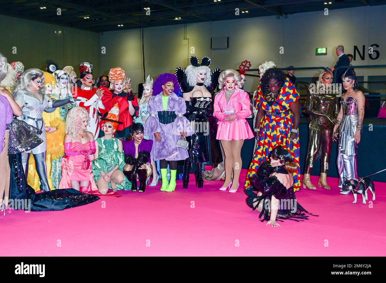 London, uk, - 6th January 2023. Photocall for performers at RuPaul’s ...