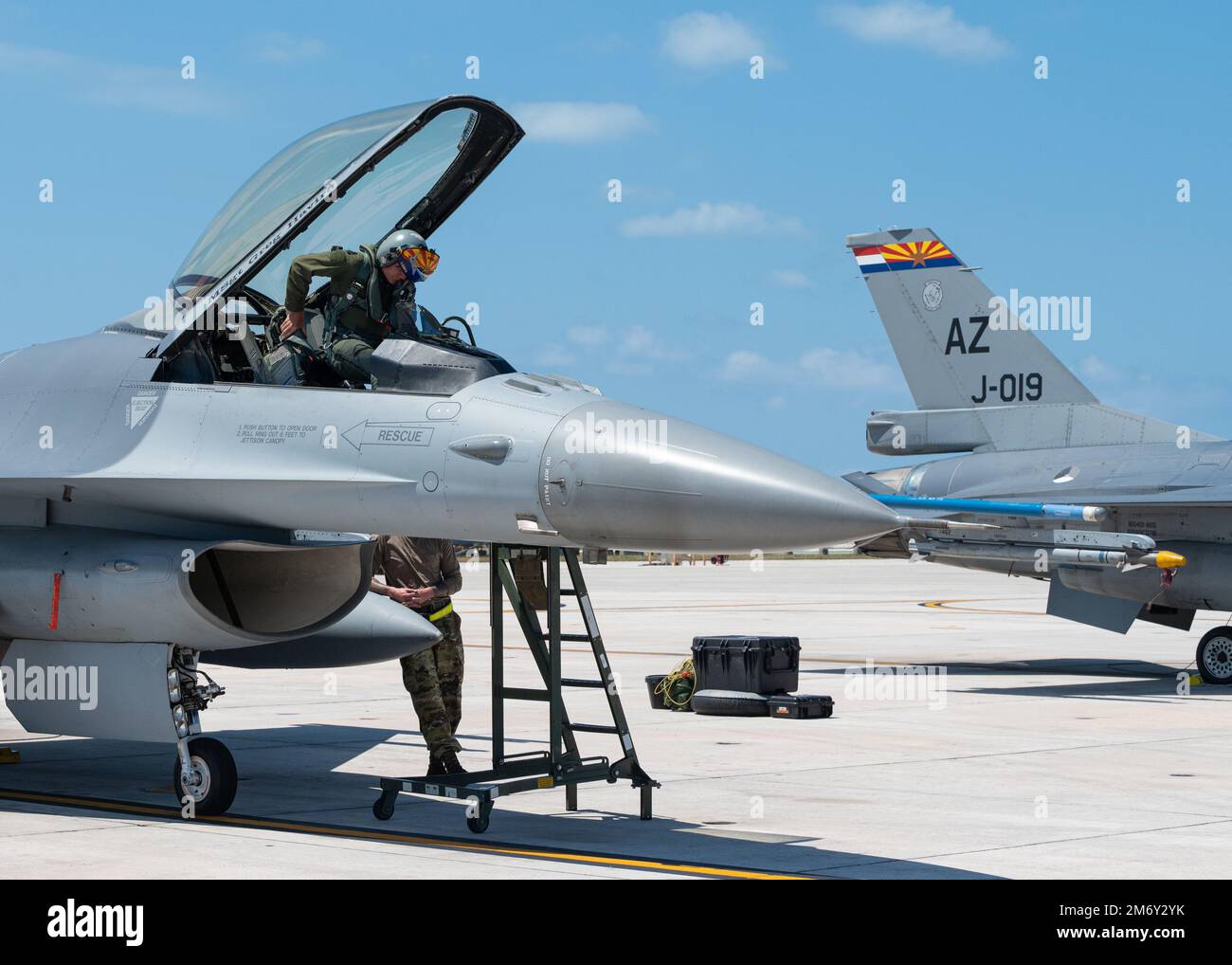 Lt. Col. Joost Luijsterburg, Royal Netherlands Air Force detachment ...