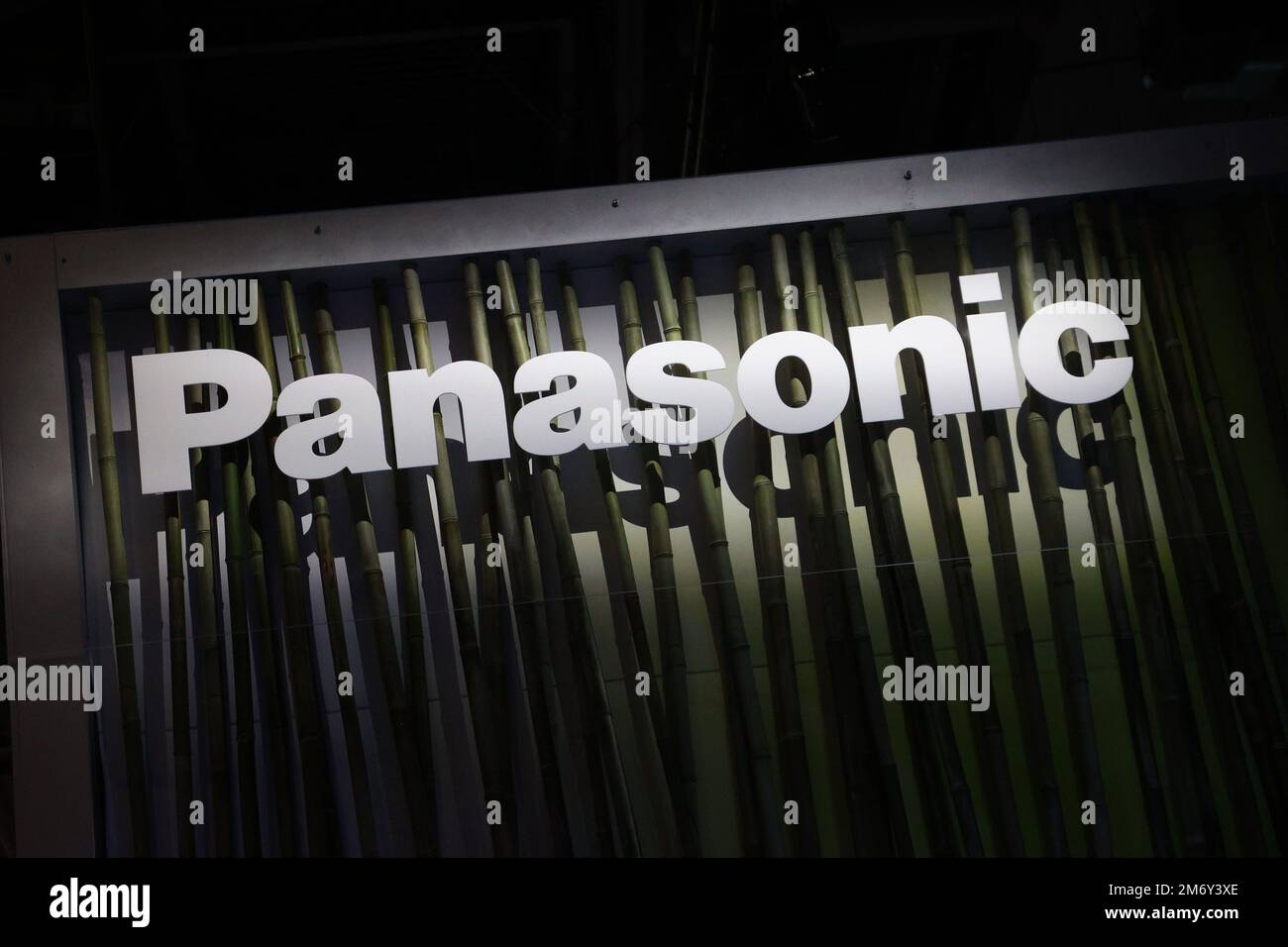Las Vegas, United States. 05th Jan, 2023. A view of a Panasonic sign ...