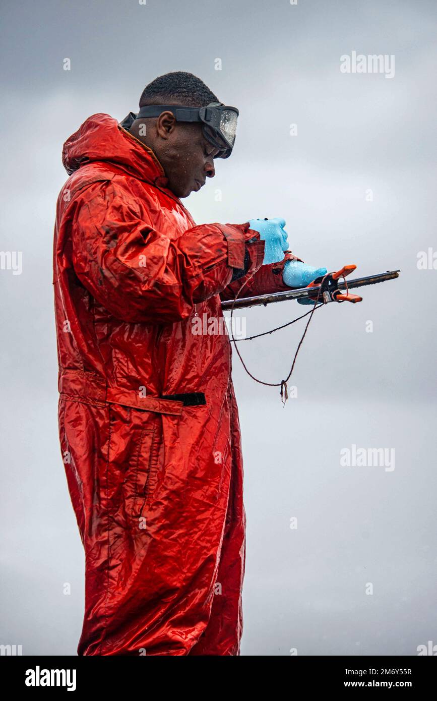 Countermeasure wash down system hi-res stock photography and images - Alamy