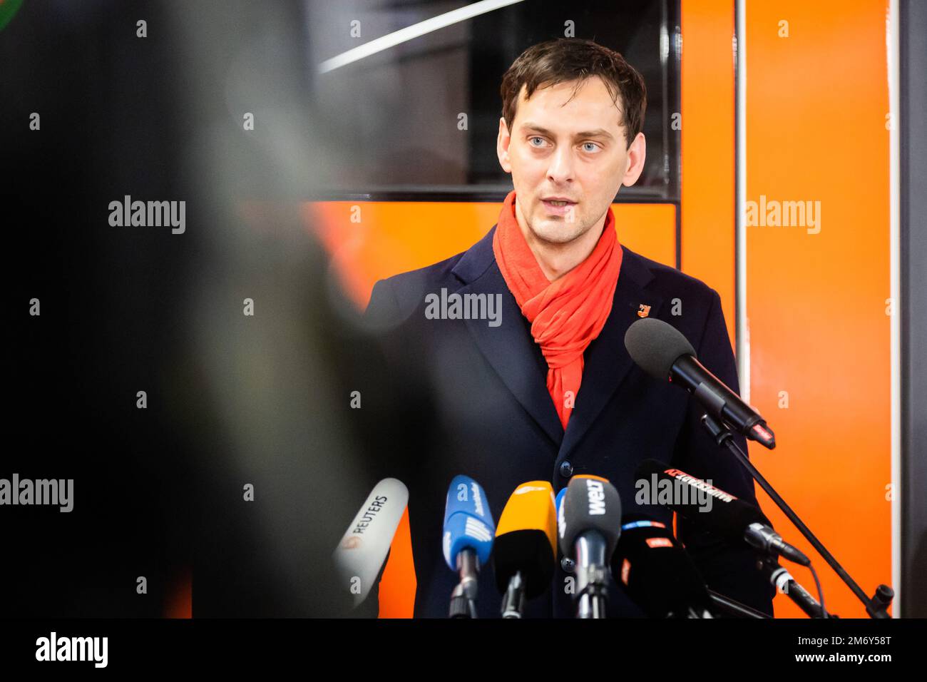 Berlin, Germany. 06th Jan, 2023. Martin Hikel (SPD), district mayor of ...