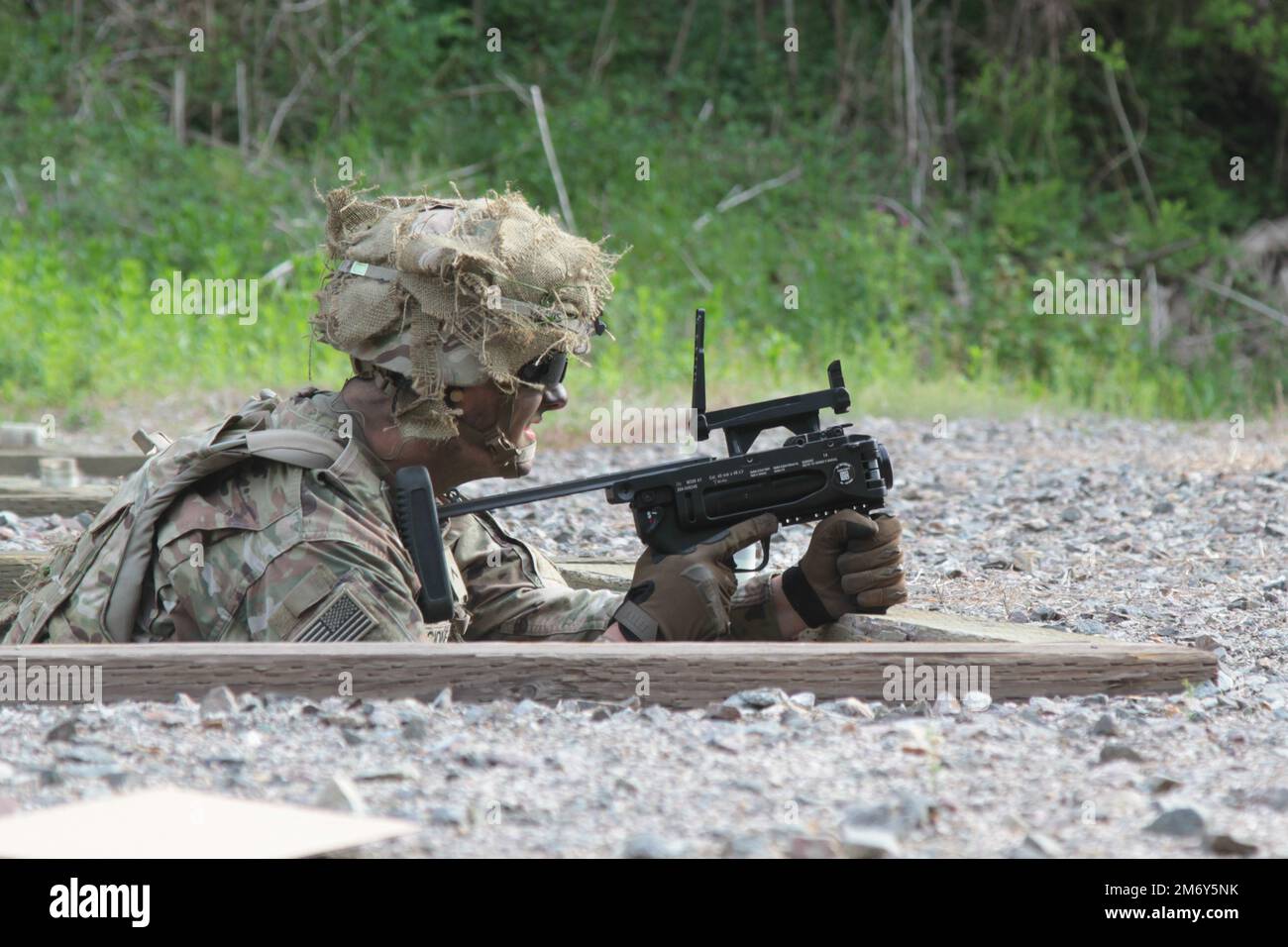 U.S. Army Pvt. Gerad Scalcione, assigned to Eighth Army's Headquarters ...